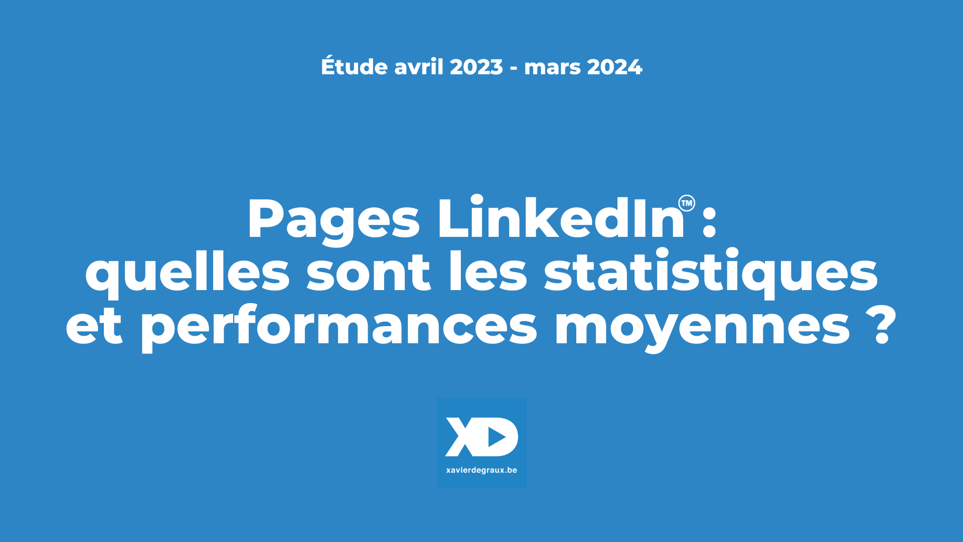 Pages LinkedIn: statistiques et performances moyennes (202)